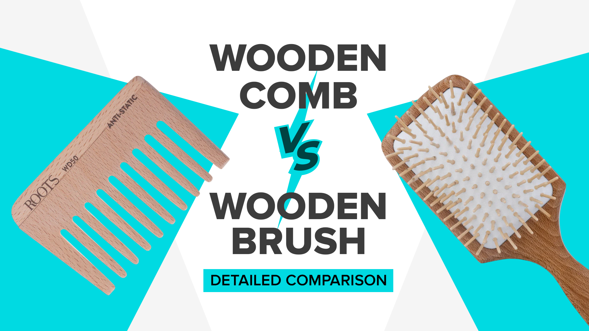 Wooden Combs vs Wooden Brushes: Benefits, Differences and When to Use ...